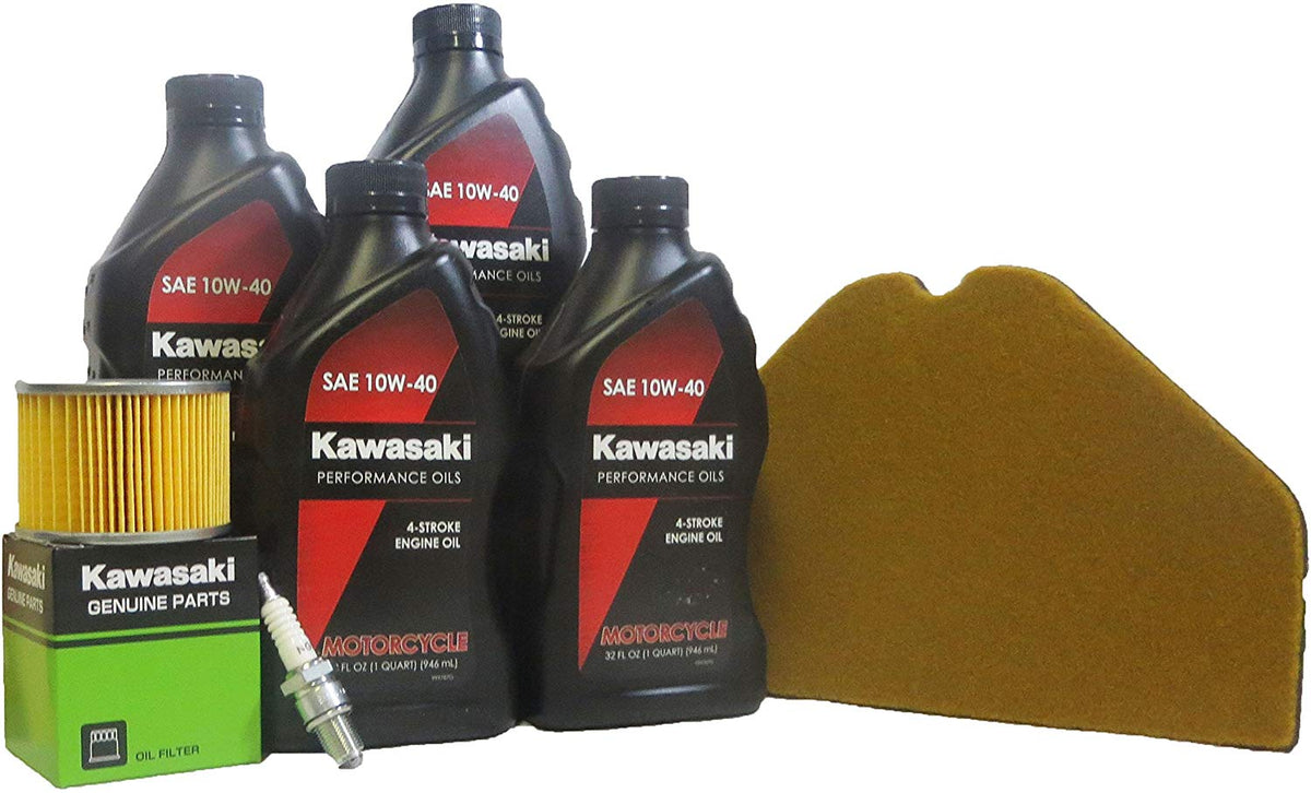 Genuine Kawasaki Tune Up, Oil Change, Maintenance Service Kits ...