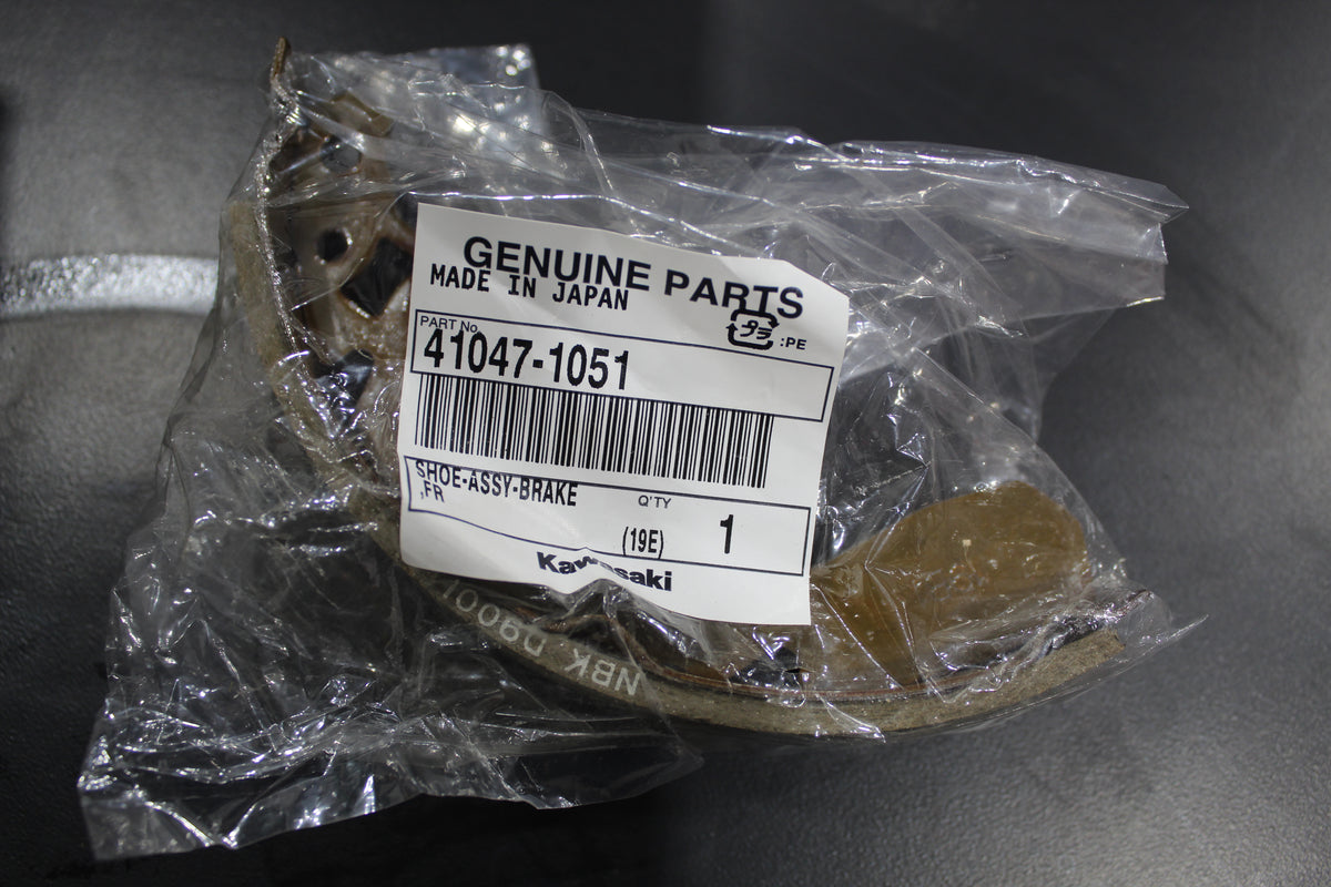 KAWASAKI 41047-1051 MULE 550 KAF300 FRONT BRAKE SHOES ...